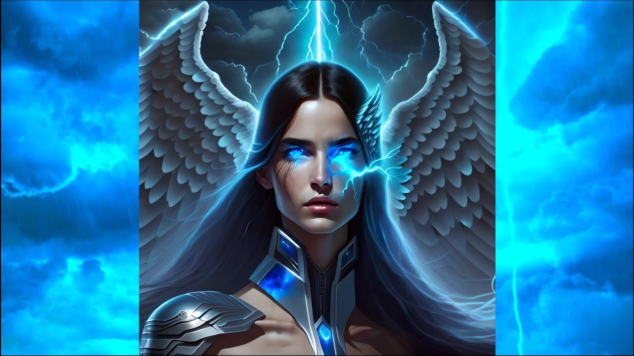 Angel Power (Angel of Blue Light Video) | Electronic Music | Angels ...