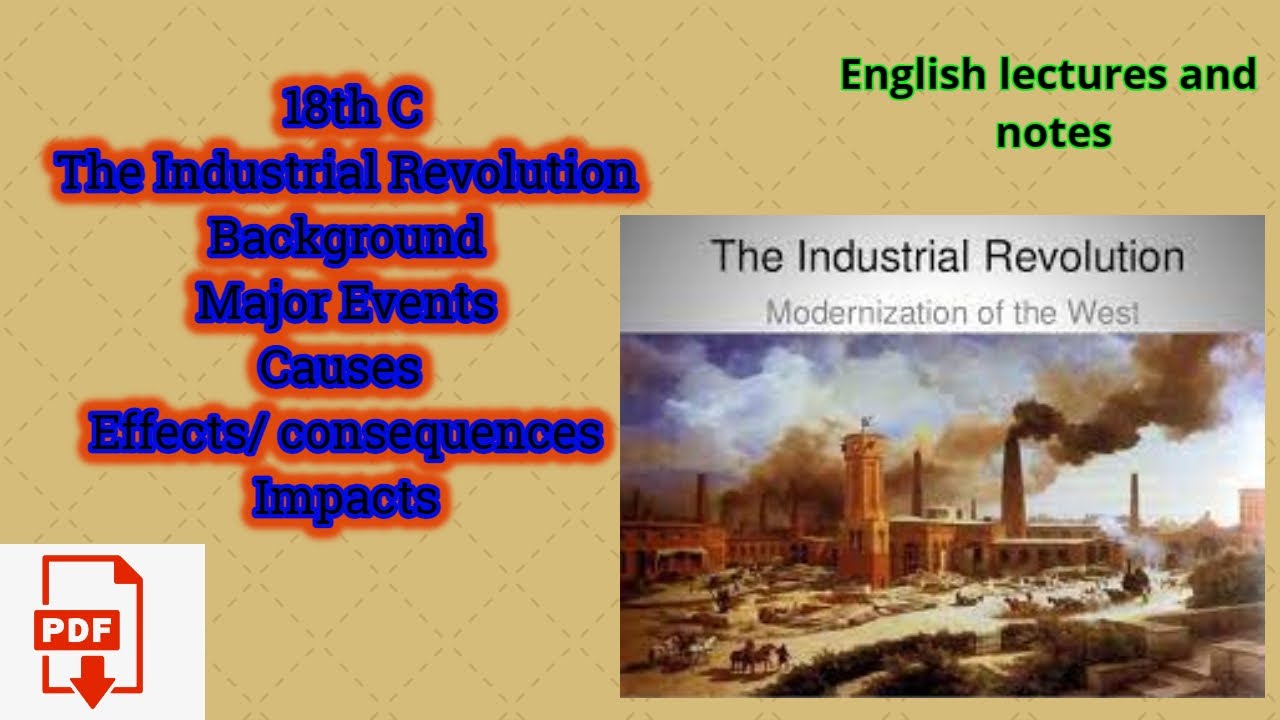 Impact Of Industrial Revolution Powerpoint Great Britain Changes