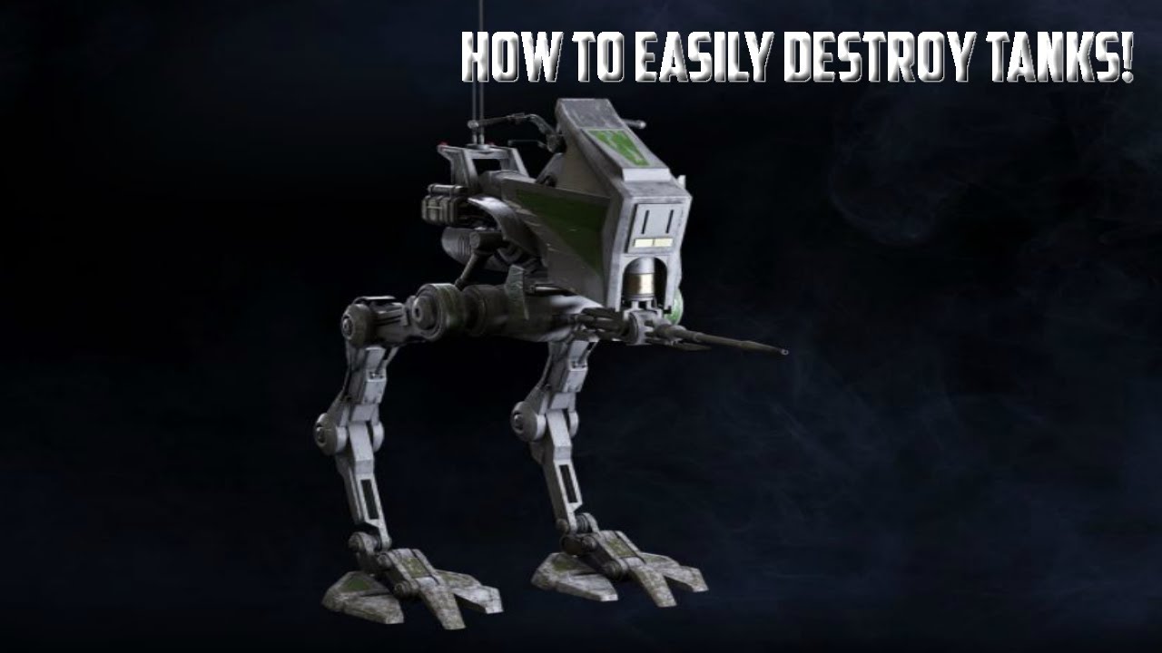 Star Wars Battlefront 2 : How to Easily Destroy Tanks! - YouTube