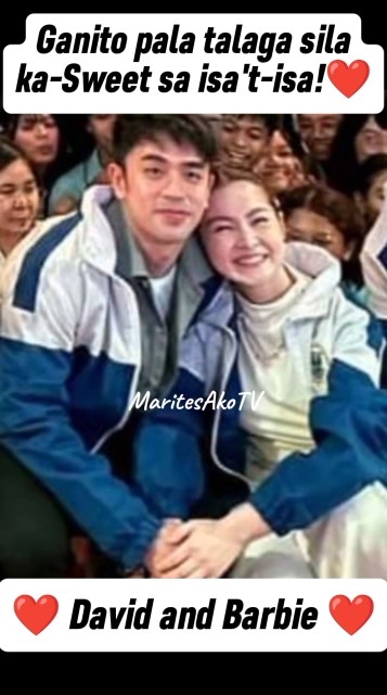 OMG! DAVID LICAUCO AT BARBIE FORTEZA GANITO PALA KA-SWEET SA ISA'T-ISA ...