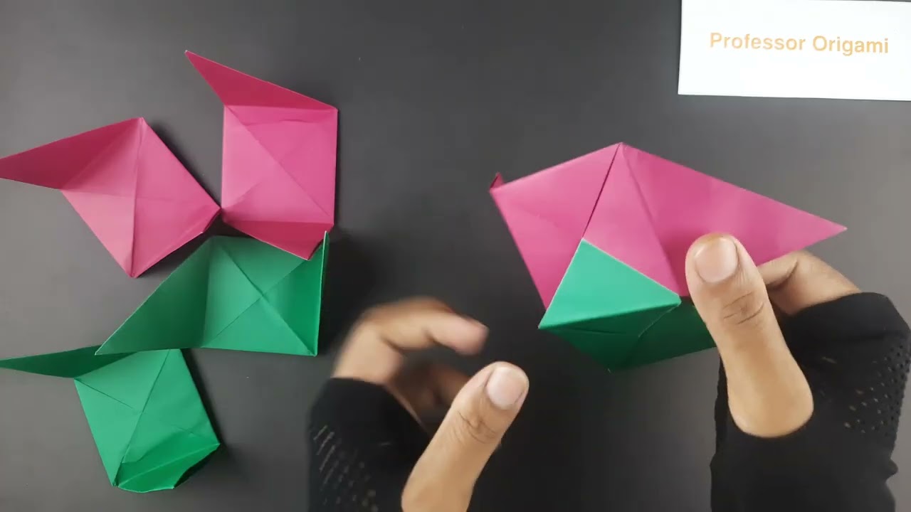 How To Make A Paper Cube Step By Step