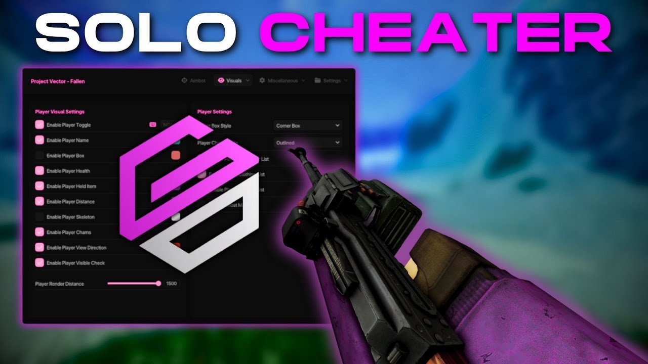 SOLO CHEATING ON WIPEDAY IN FALLEN SURVIVAL | VECTOR EXTERNAL *ANTI ...