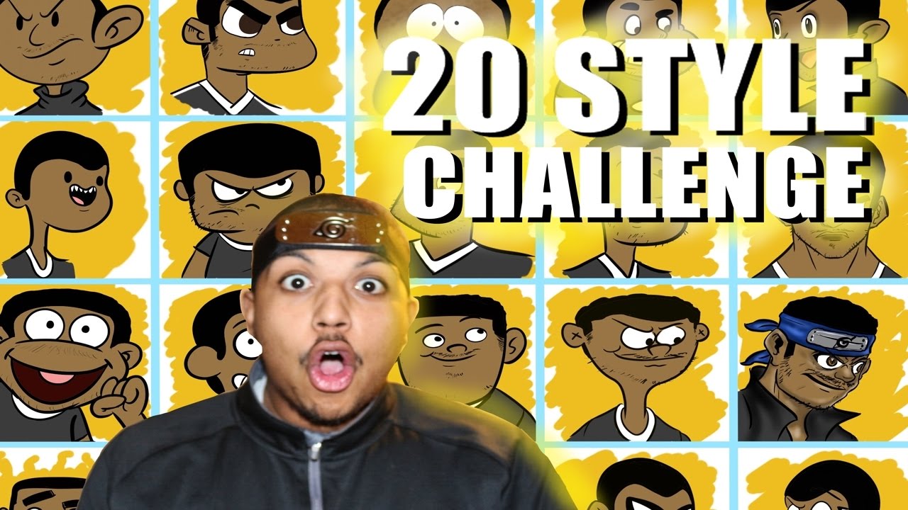 20 Style Art Challenge - YouTube