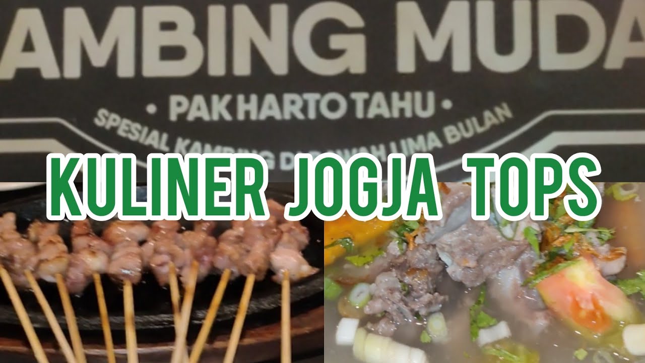 SATE TEGAL KAMBING MUDA PAK HARTO TAHU JOGJAKARTA | KULINER JOGJA - YouTube