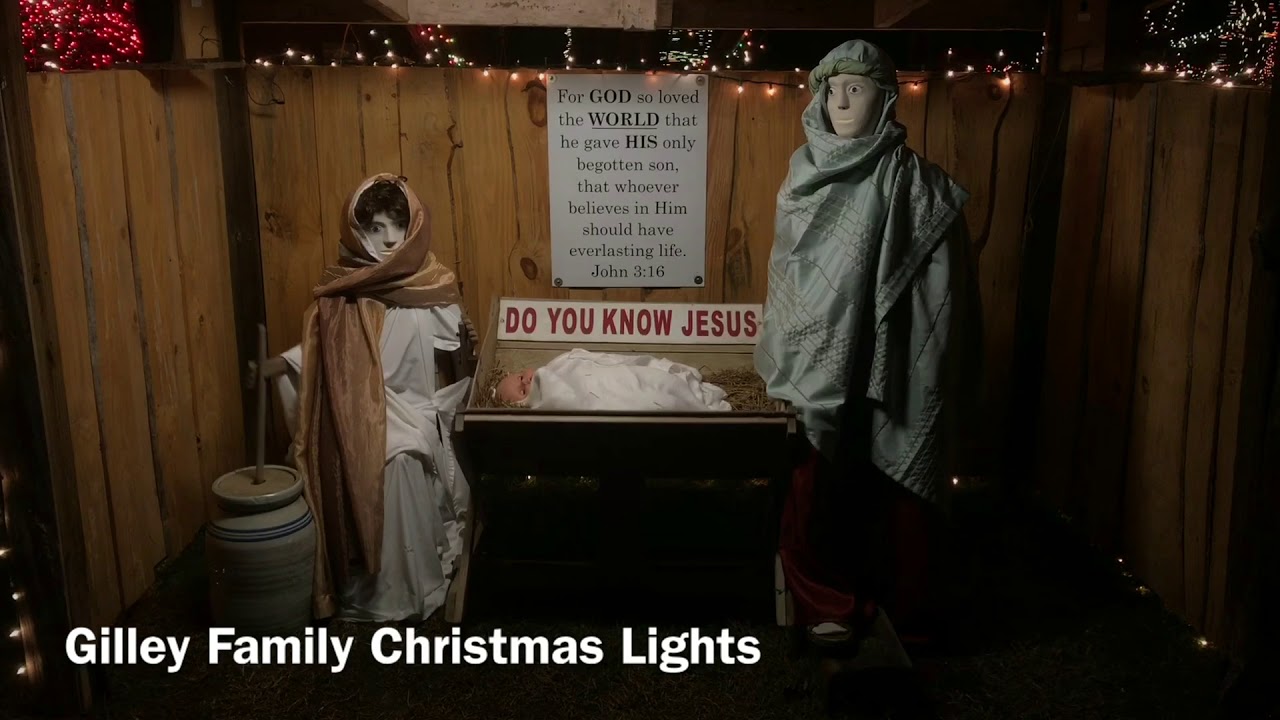 Gilley Christmas lights to compete in “light fight” TV show - YouTube