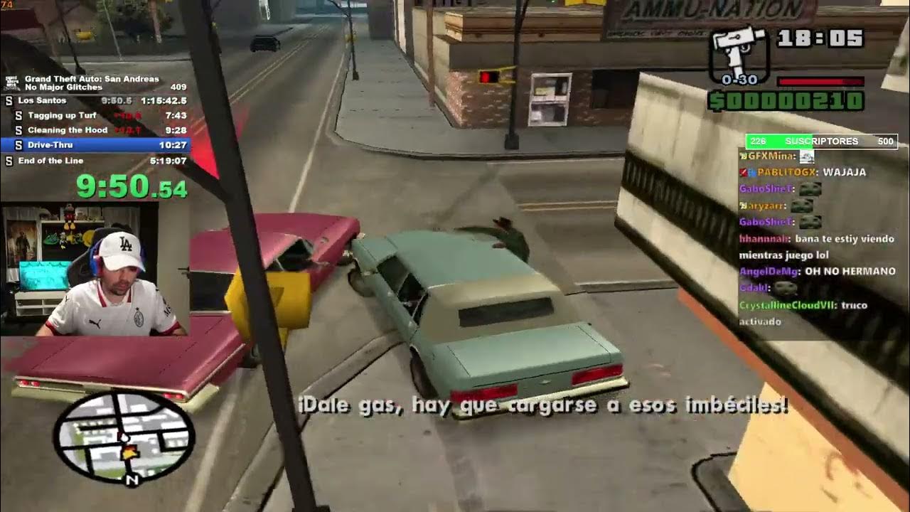 Bananirou hace speedrun de GTA SA y pierde re bajon - YouTube Bananirou hace speedrun de GTA SA y pierde re bajon - YouTube