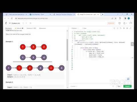 10 PM leetcode Practice Session Part 1 - YouTube