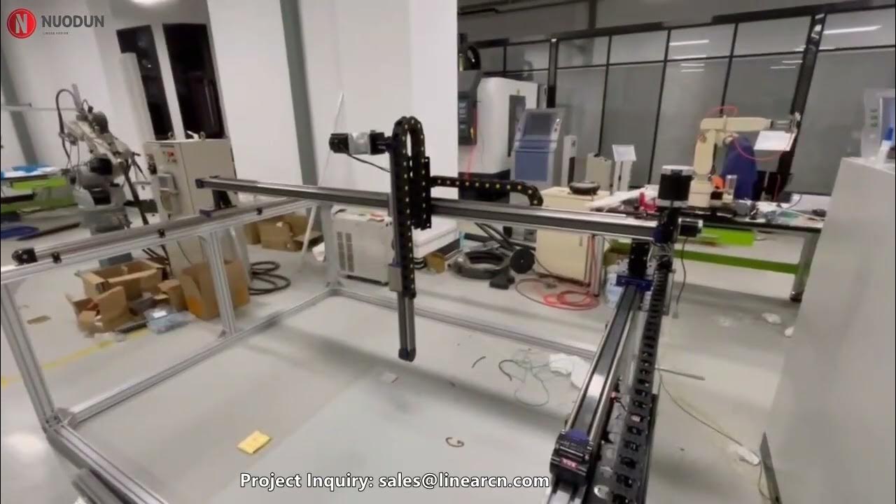 3 Axis XYZ Linear Actuator Linear Motion Table Robotic Arm - YouTube