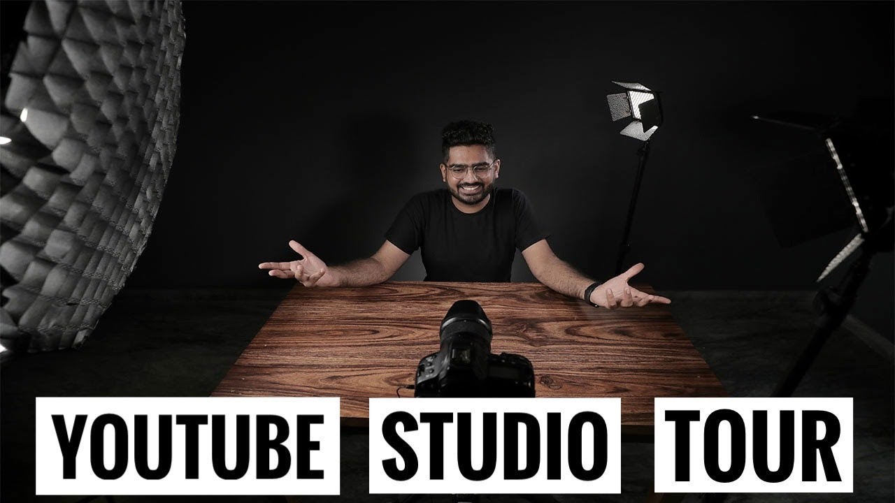 How to Shoot Youtube Videos? Youtube Studio Setup at Home (HINDI) - YouTube