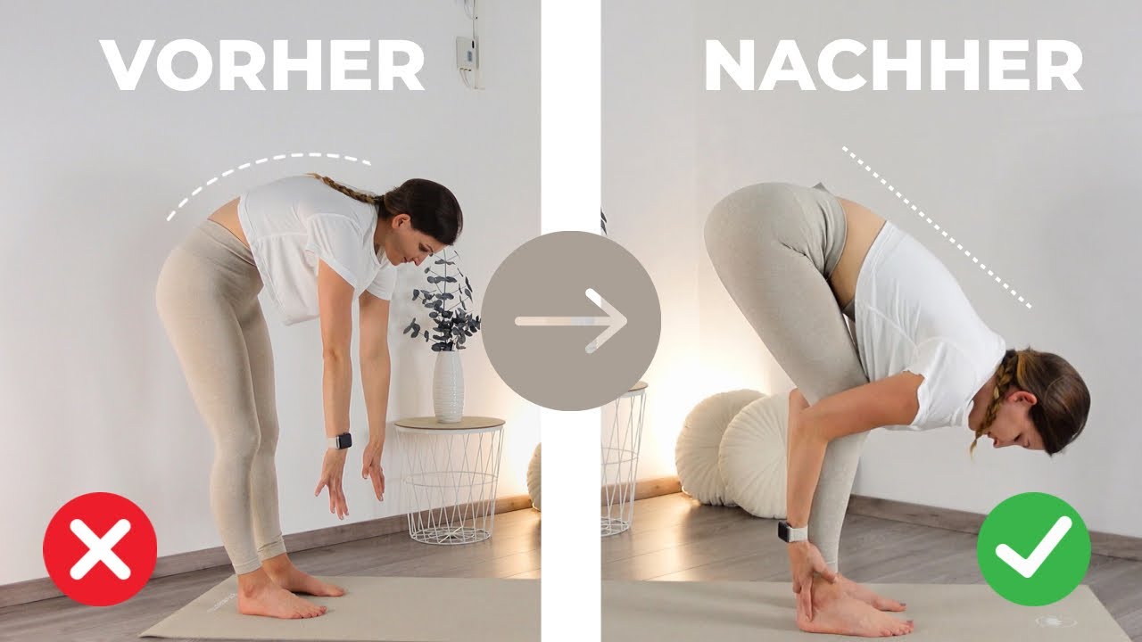 Verbessere deine Yoga Vorbeugen | Kraft & Dehnung - YouTube