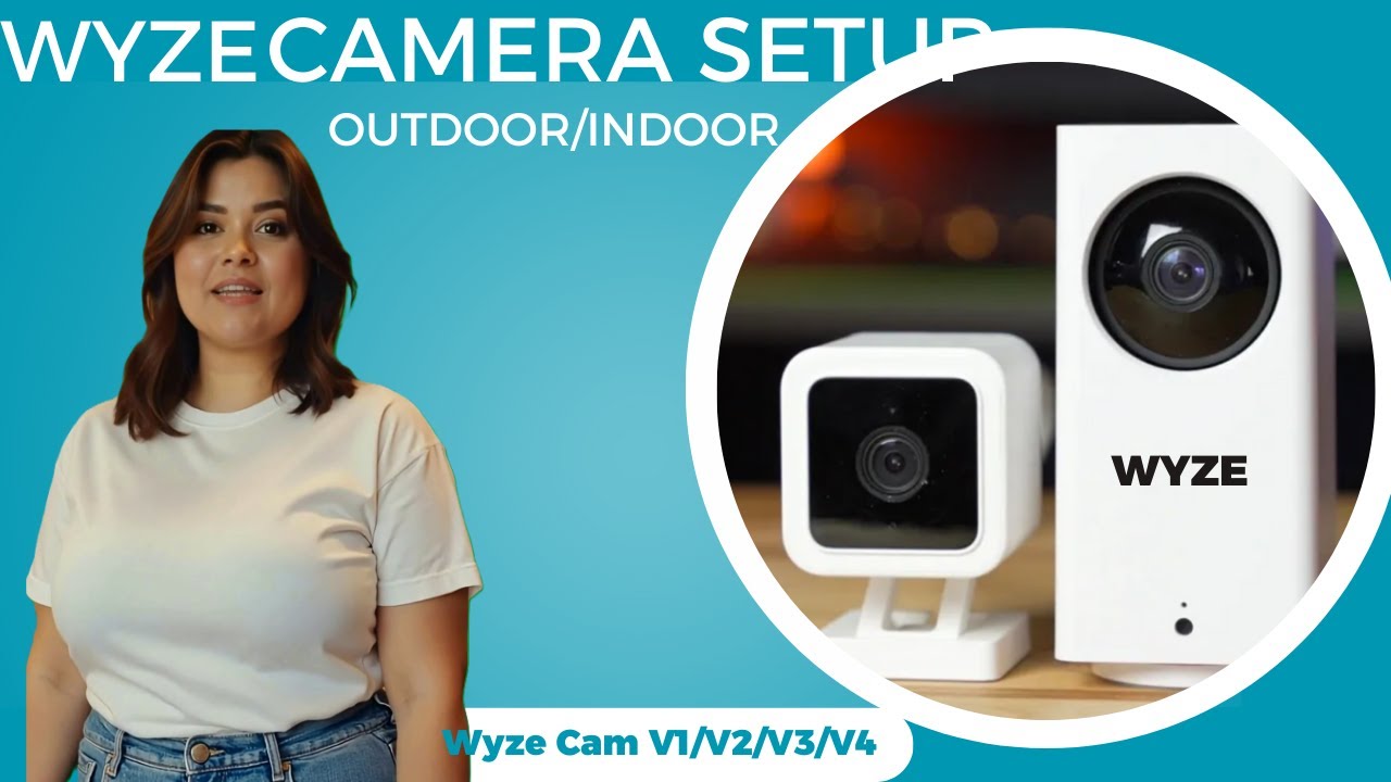 Wyze camera setup | Wyze Cam Pan | Wyze Cam V3 | Wyze Cam v4 - YouTube