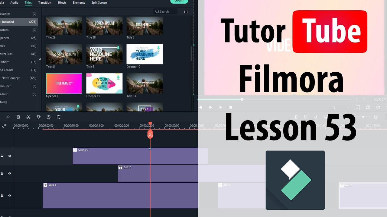 Filmora Tutorial - Lesson 53 - Folder Management - YouTube