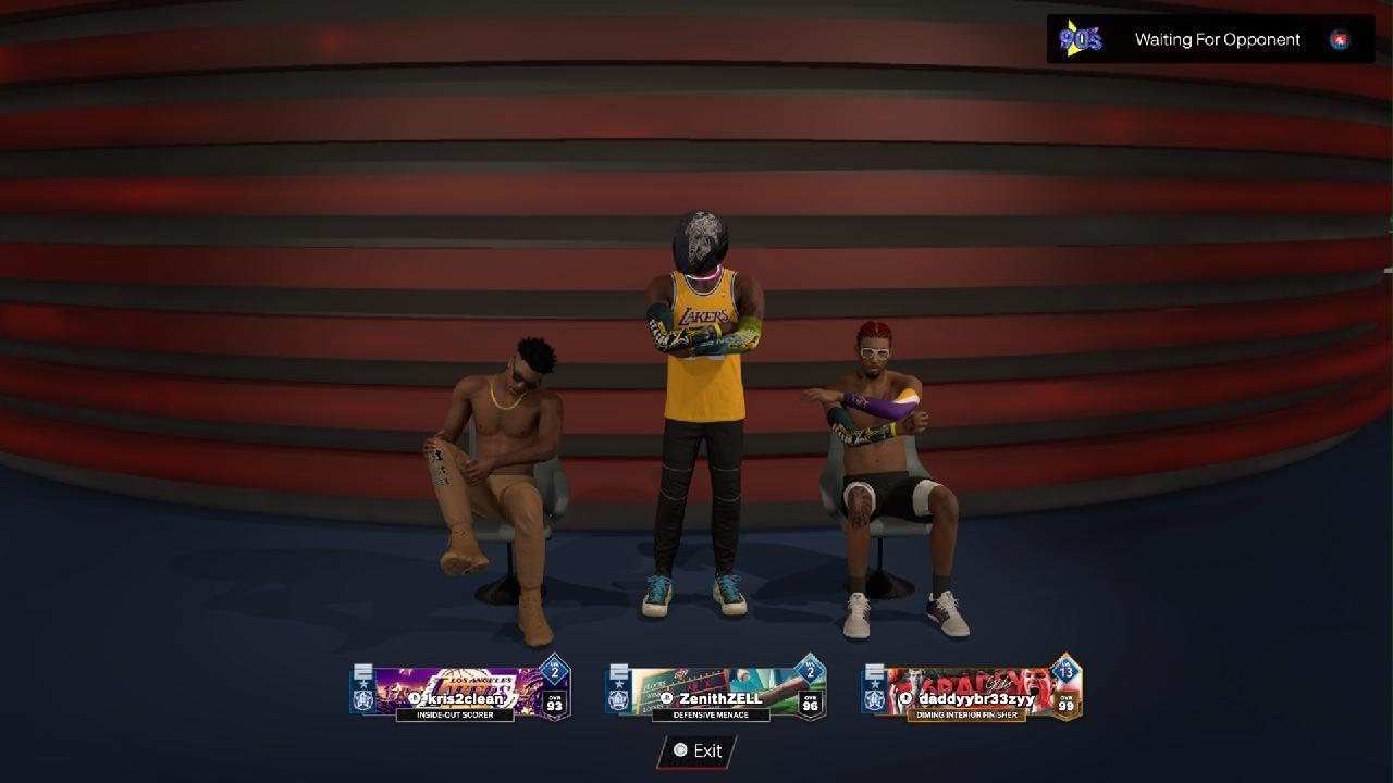 NBA 2K24 90s Event Center 3 V 3 - YouTube