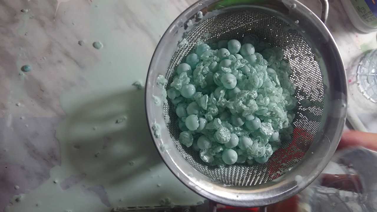 How to make a orby slime stress ball - YouTube