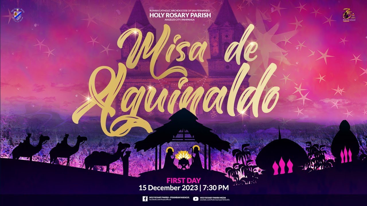 Misa de Aguinaldo | First Day | 15 December 2023 - YouTube