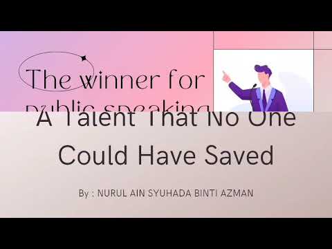 Winners of Public Speaking Competition 2.0