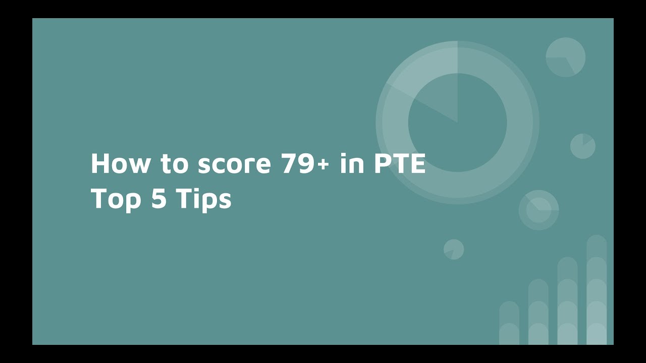 How to score 79+ in PTE Top 5 Tips - YouTube