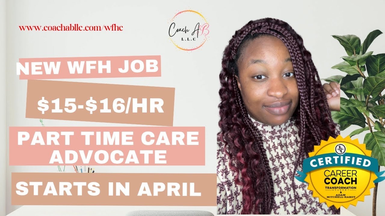 New WFH Job | Part time position | $15-$16/hr | Coach AB LLC - YouTube