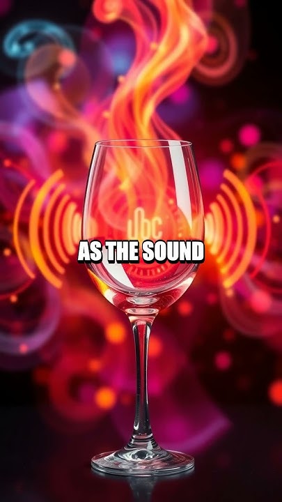 The Amazing Sound Wave Wine Glass Trick - YouTube