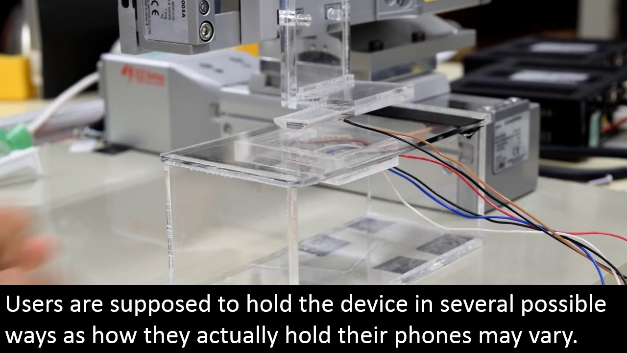 Character Recognition by Flick Movements Presented on Fingers - YouTube