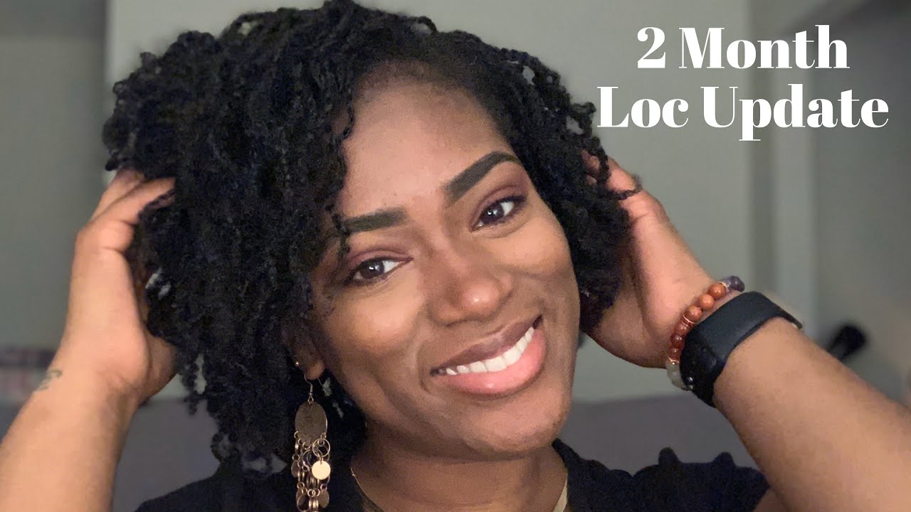 2 Month Loc Update | Two Strand Twist Starter Locs | DIY Starter Locs ...