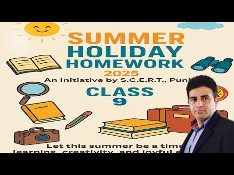 Class 9 Holidays Homework Maths 2025,9th class holiday homework Math ...