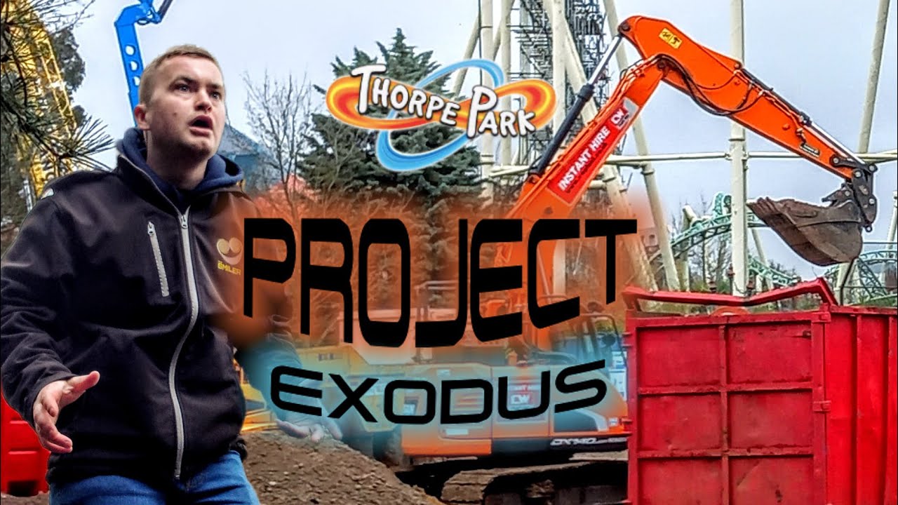 Project Exodus | THORPE PARK Resort | Diary Construction Update #15 ...