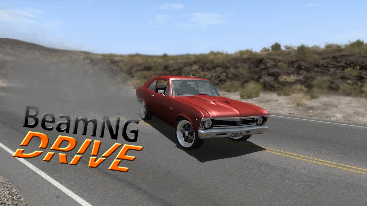 Chevy Nova SS в BeamNG DRIVE - YouTube