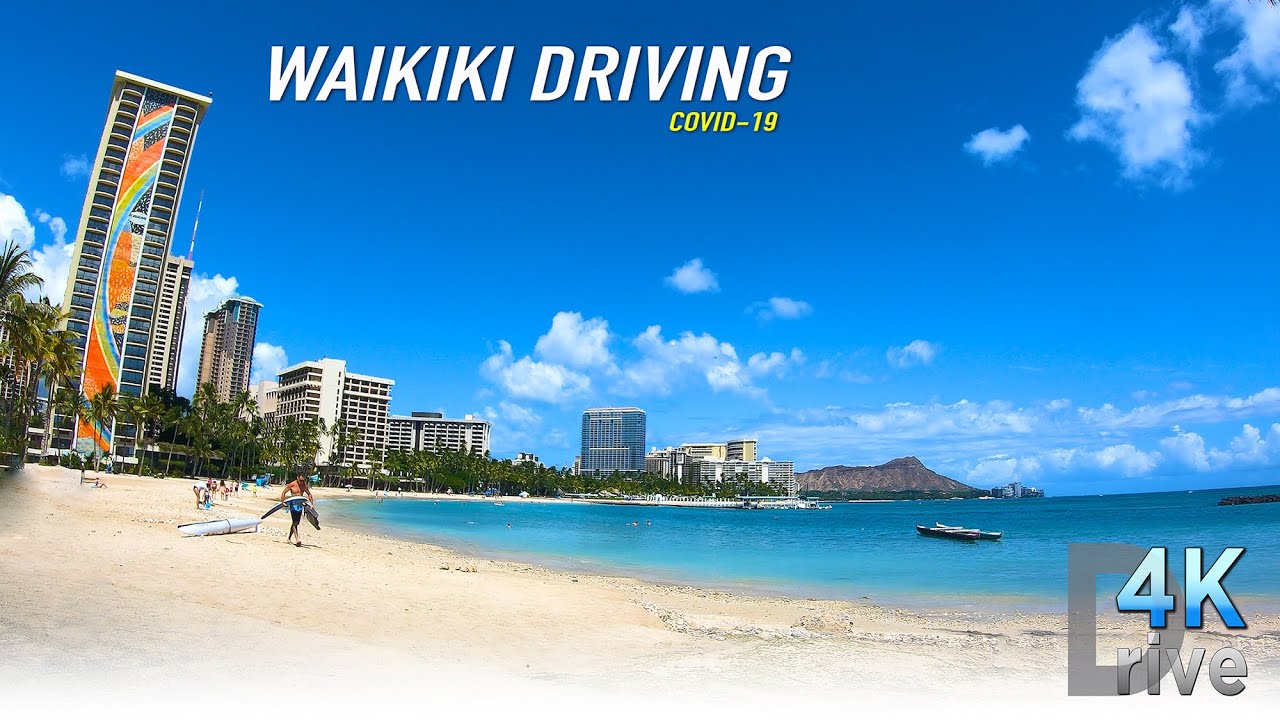 Waikiki Driving | Honolulu, Oahu 🌈 Hawaii 4K Driving - YouTube