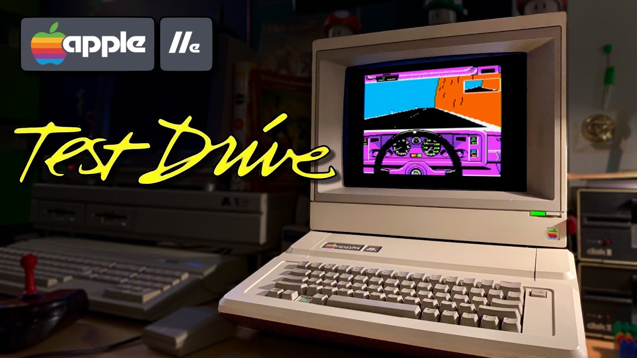 Playing Every Apple II Floppy E155 | Test Drive (1988) - YouTube