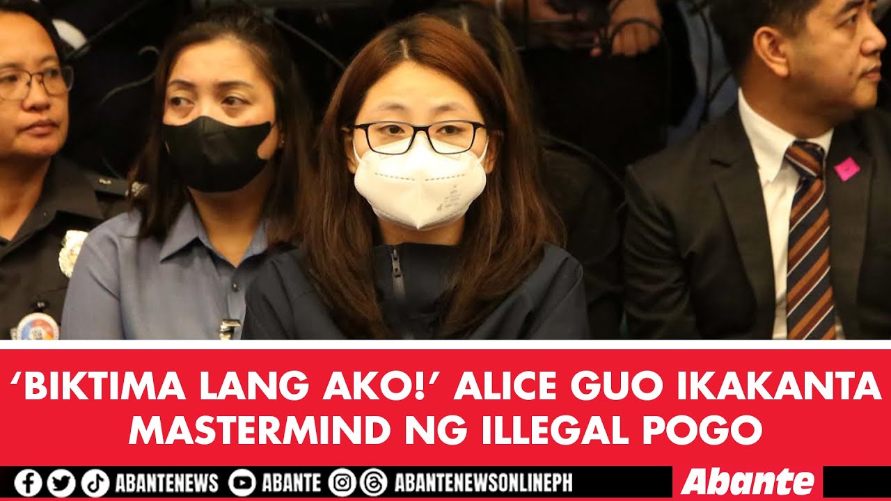 ‘Biktima lang ako!’ Alice Guo ikakanta mastermind ng illegal POGO - YouTube