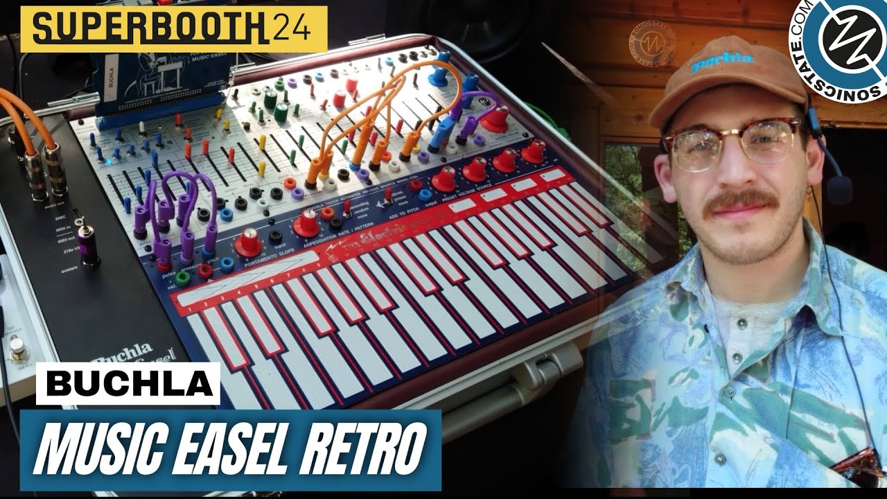 SUPERBOOTH 2024: Buchla - Music Easel Retro Synth - YouTube