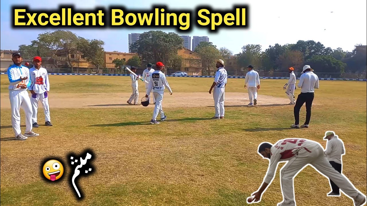 Excellent Bowling Spell || میثم || Sports Club Official - YouTube