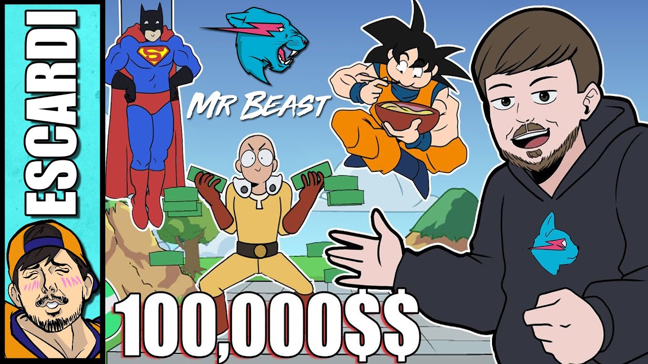 MrBeast ANIME CARTOON Parody [ Fandub Español ] - YouTube
