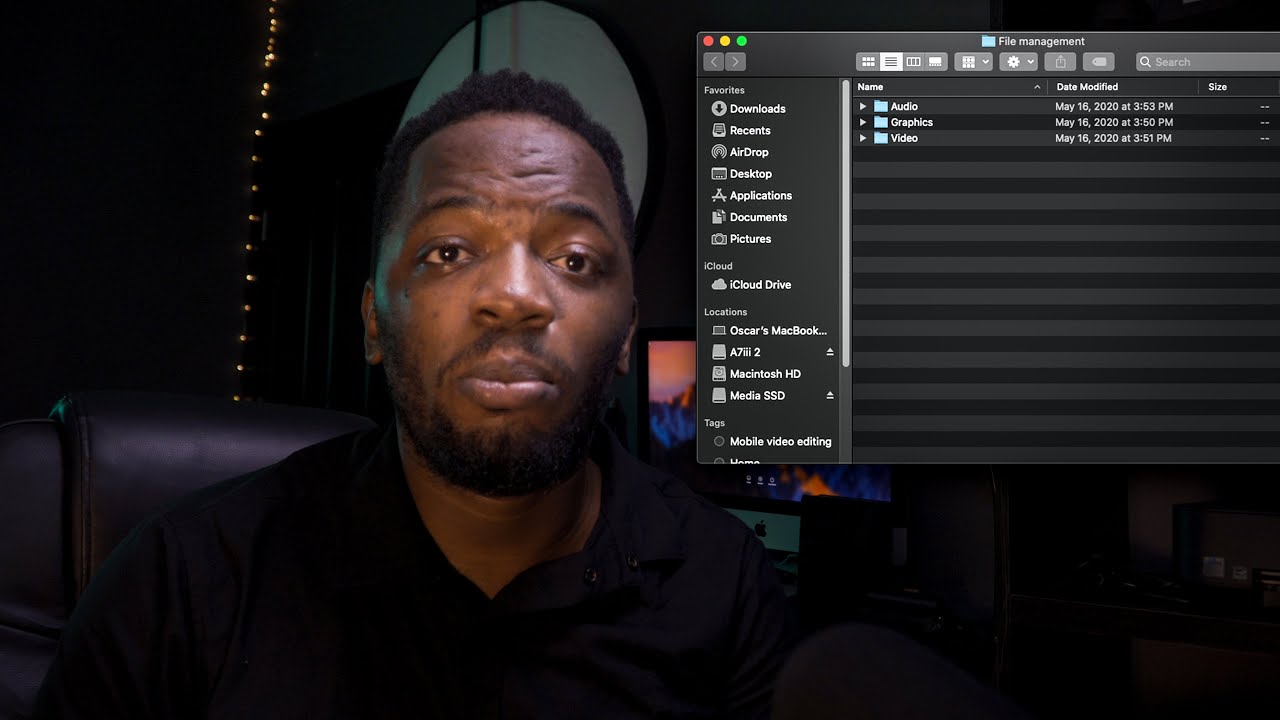 How to organize files for video editing (Simple Folder Structure) - YouTube