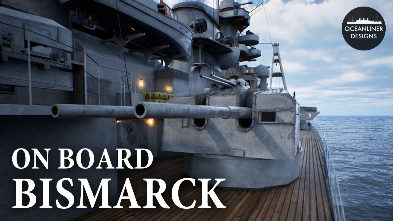 Exploring the Battleship Bismarck | Ship Explorer - YouTube