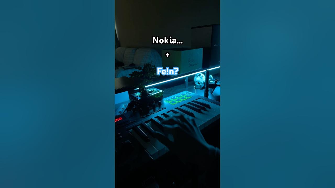Nokia + Fein?! 😮🎹 #keyboard #midi #fein #remix - YouTube