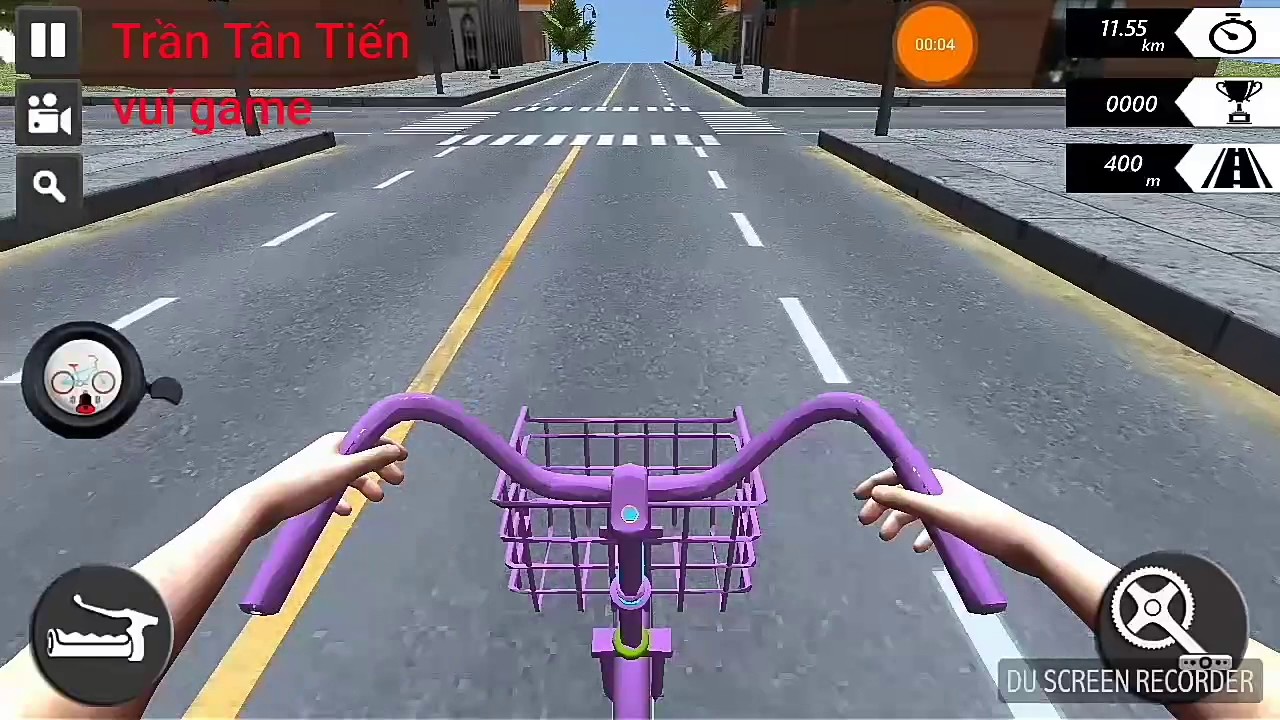 Vui game: chạy xe đạp huyền thoại - YouTube