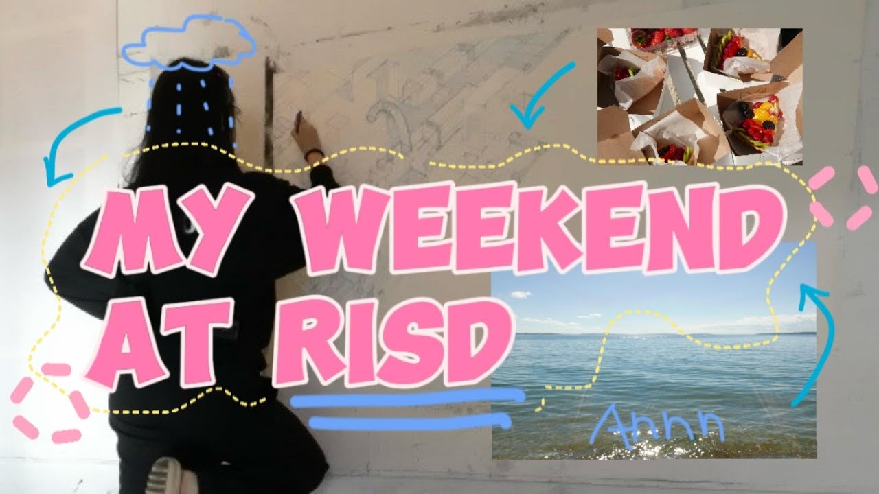 MY WEEKEND AT RISD 🧚🏻 | Drawing HW & RISD Beach 🖍️🌊 - YouTube