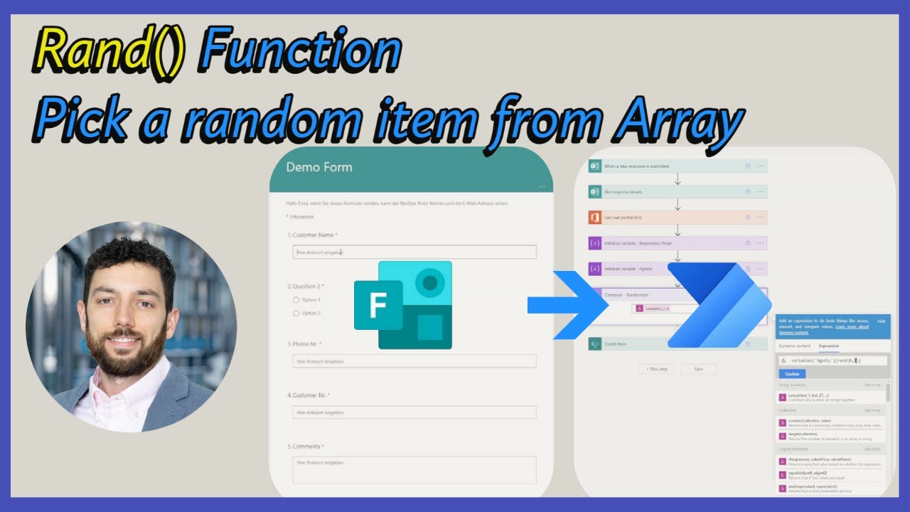 🎲Create a Random Picker with Power Automate - YouTube