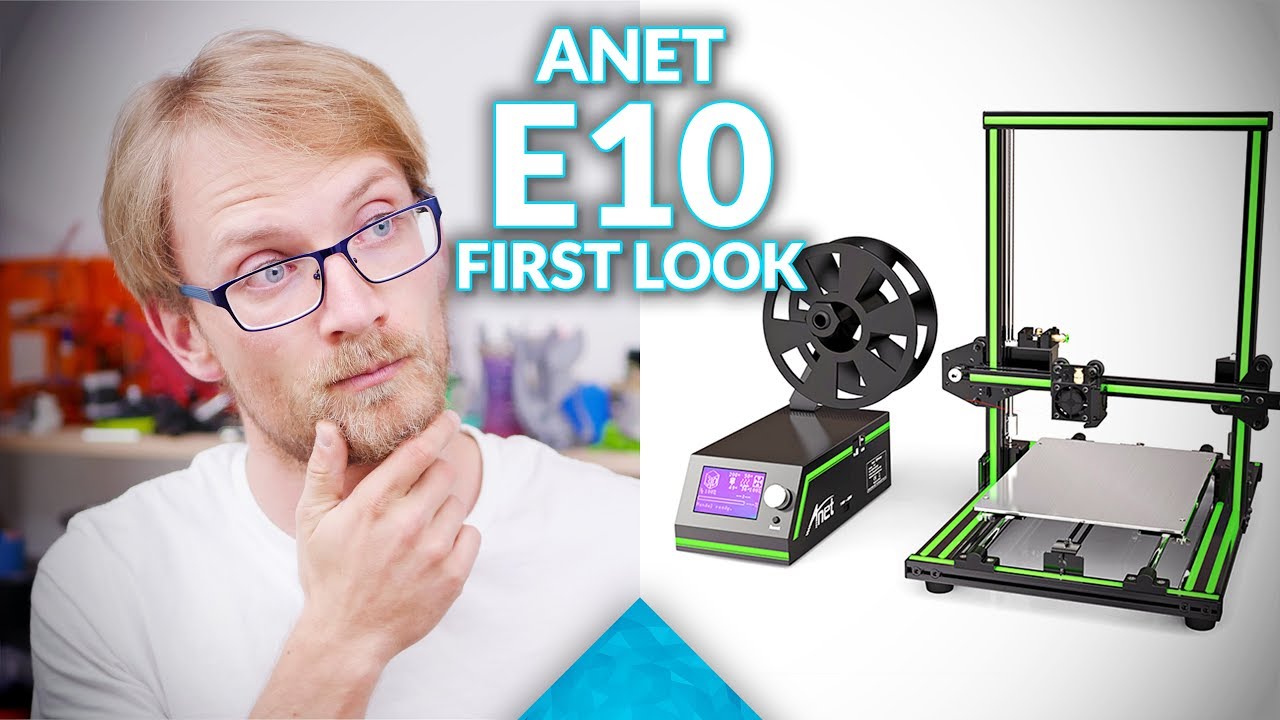 Attack of the 复制: Anet E10 live unboxing, assembly and first print ...