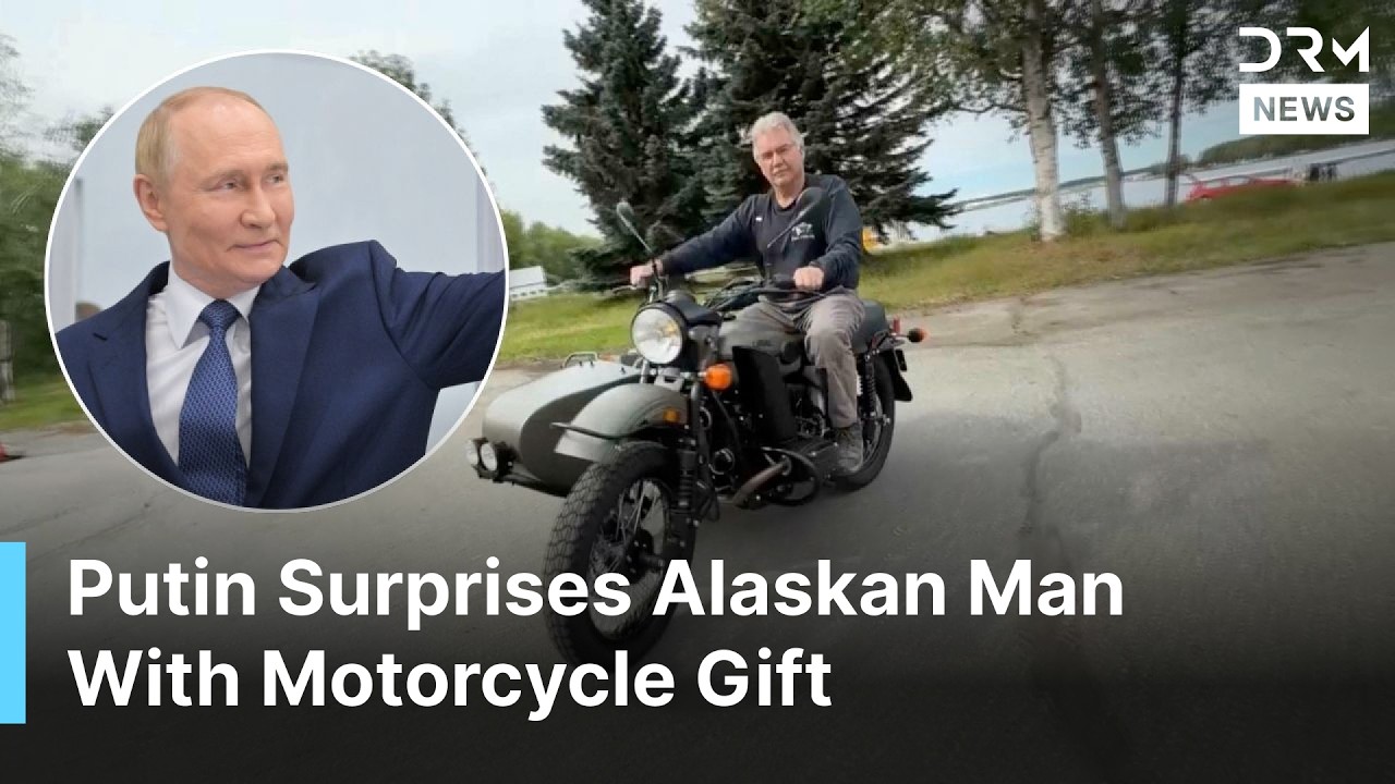 Unexpected Gift: Putin Surprises Alaskan Man With Motorcycle Gift ...