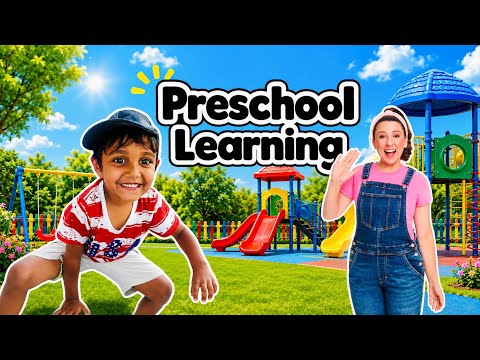 Ms Rachel (inspired) toddler learning | Learning at an Outdoor Playground #msrachel #toddlerlearning