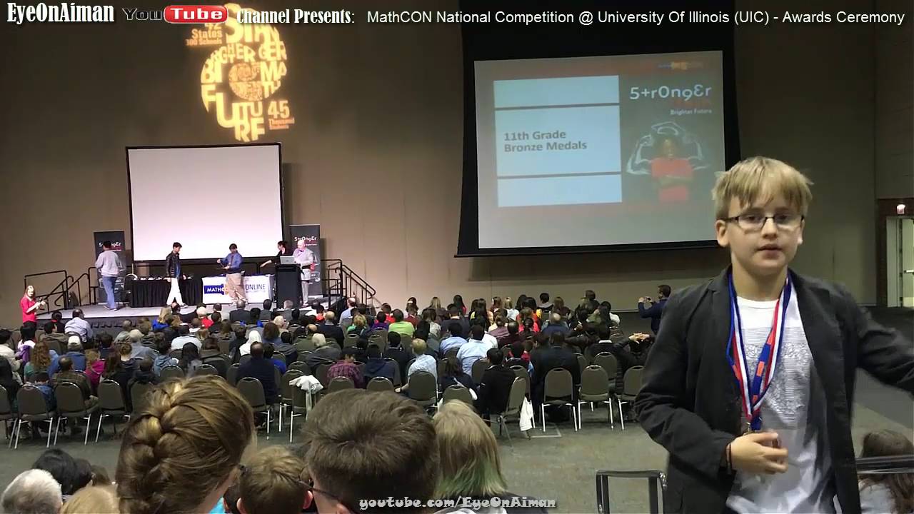 MathCON Awards Ceremony, National Math Competition @ University of ...