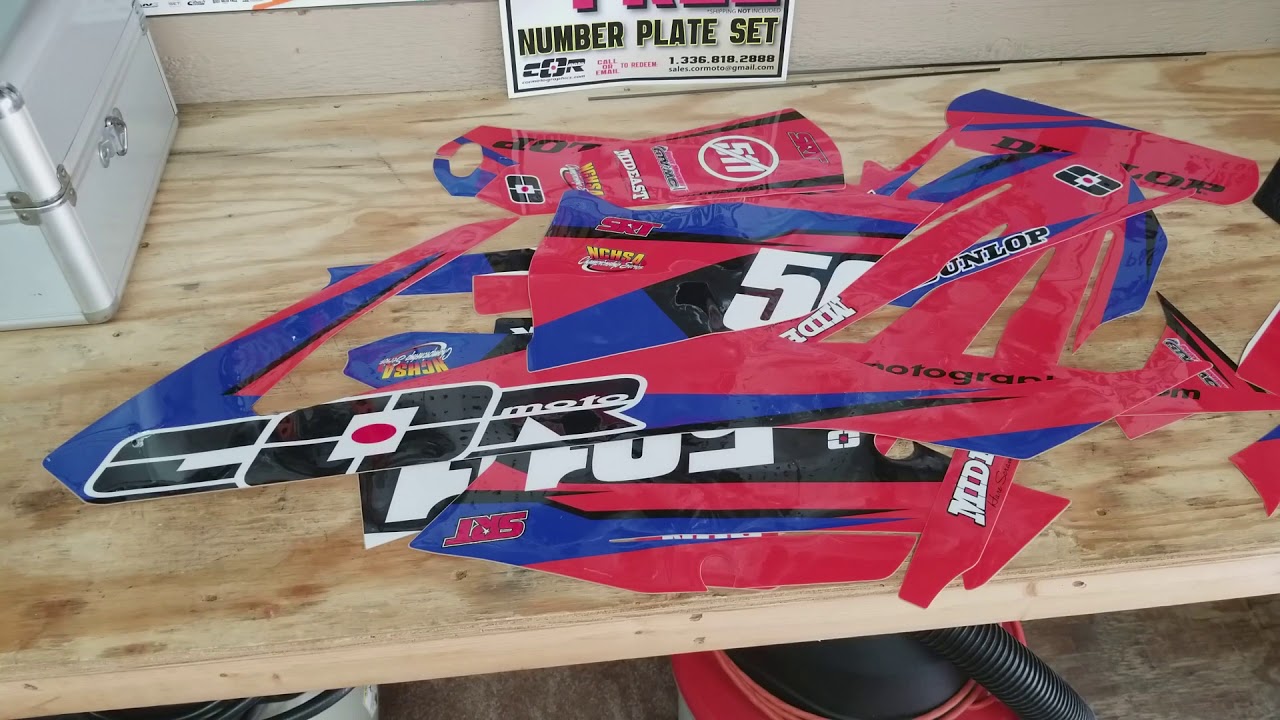 COR MOTO graphics! - YouTube