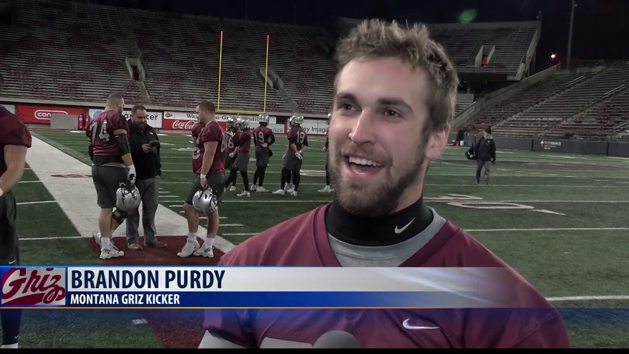 Brandon Purdy once again finding kicking success with Montana - YouTube