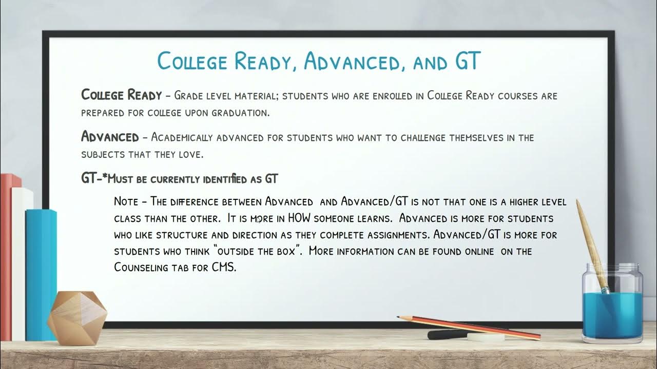 Academic Core Classes - YouTube