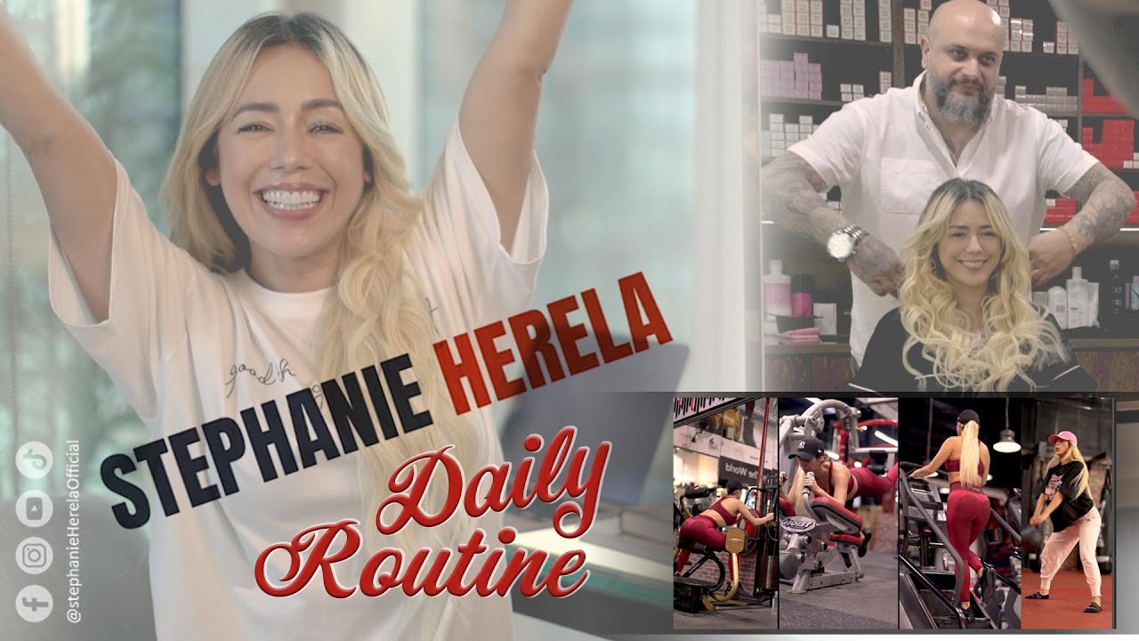 STEPHANIE HERELA | DAILY ROUTINE | 1st VLOG | DUBAI | 2024 - YouTube
