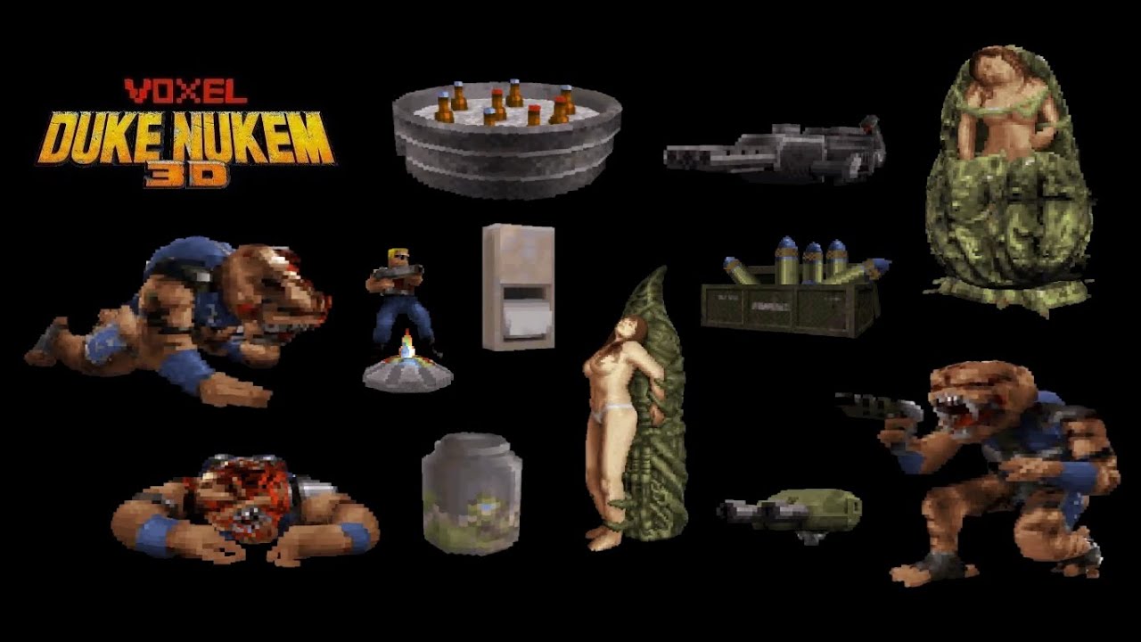 Voxel Duke Nukem - Patreon Update May 2024 - YouTube