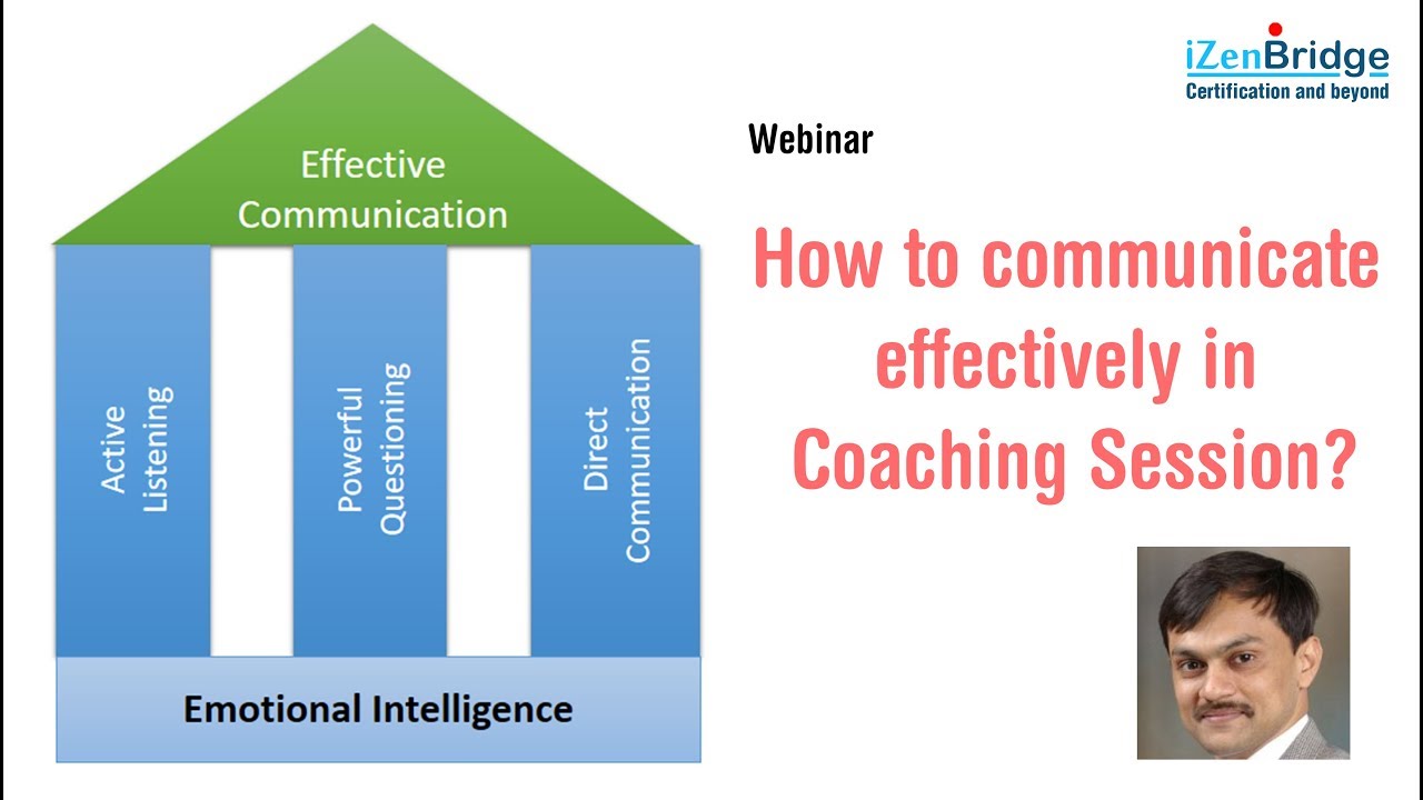 How to communicate effectively in Coaching Session? (19 June '18) - YouTube